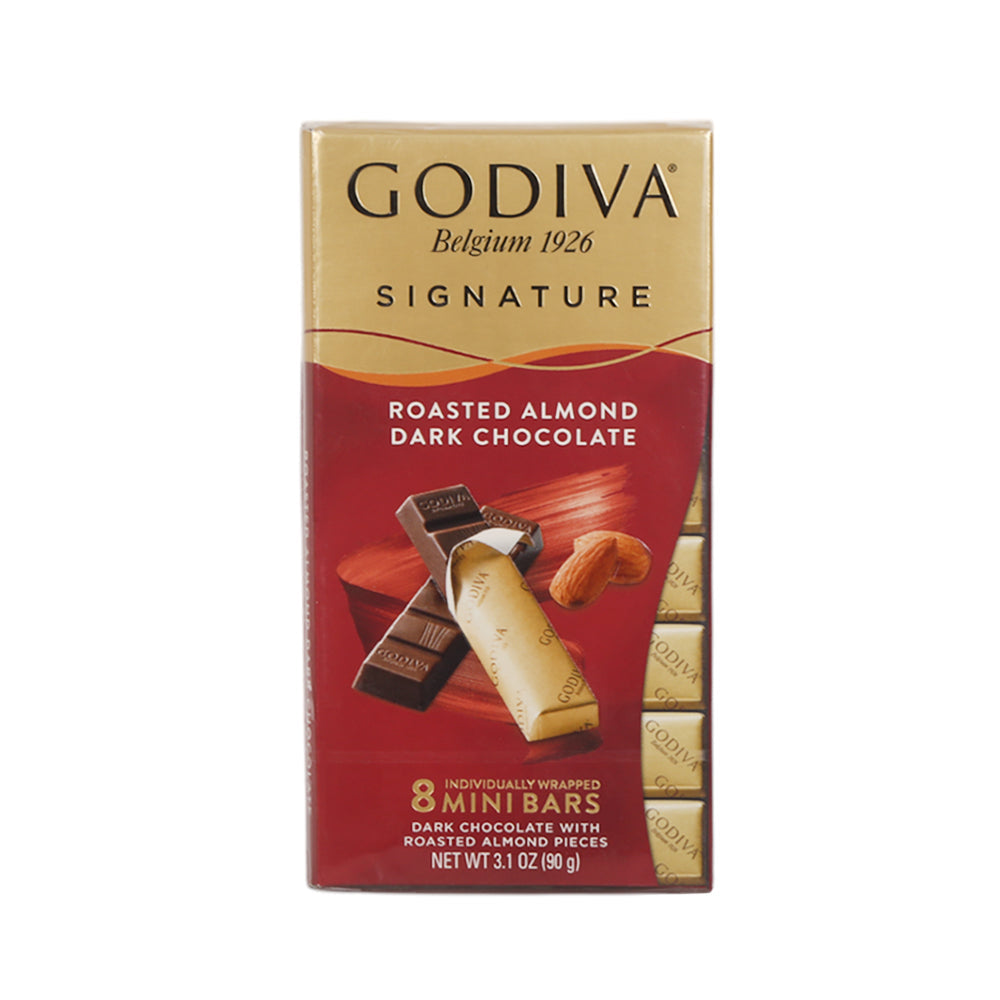 GODIVA CHOCOLATE SIGNATURE ROASTED ALMOND 90 GM – Al-Fatah