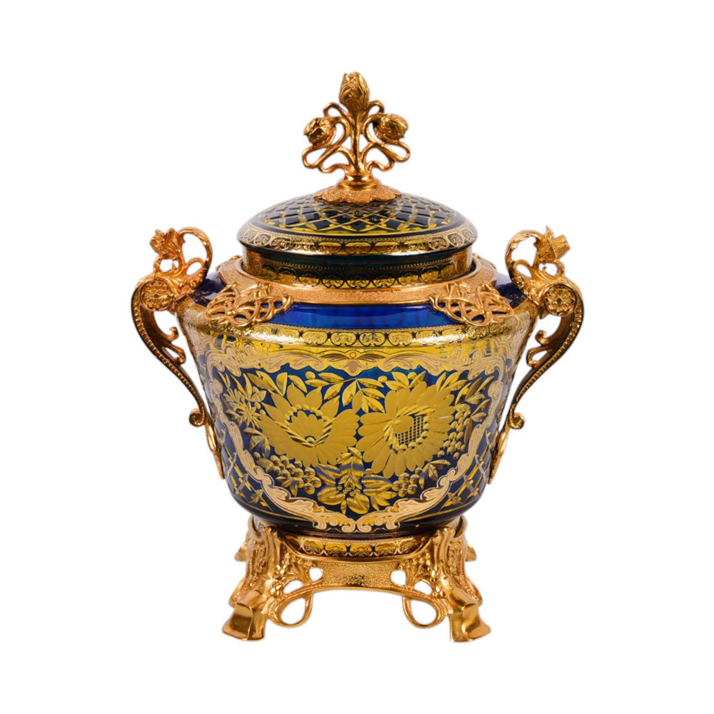 BOWL CANDY CRYSTAL BRASS IR H7-50048 EAC-144A1-C58 – Al-Fatah