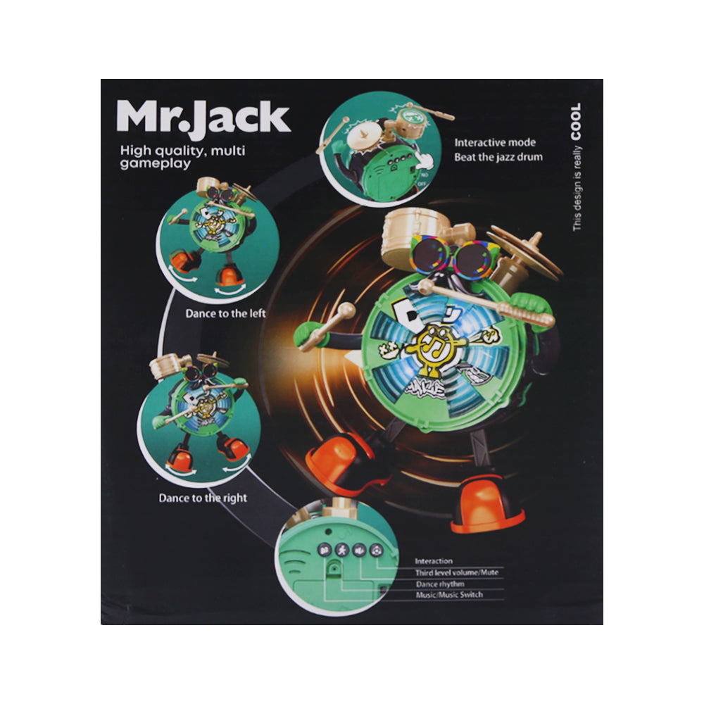 LD-178A MR.JACK DANCING DRUM IR – Al-Fatah