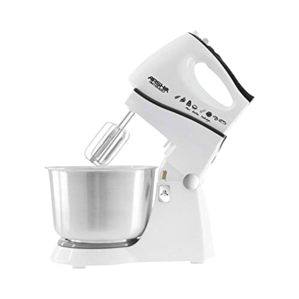 ARSHIA STAND HAND MIXER HM135/2057BS – Al-Fatah