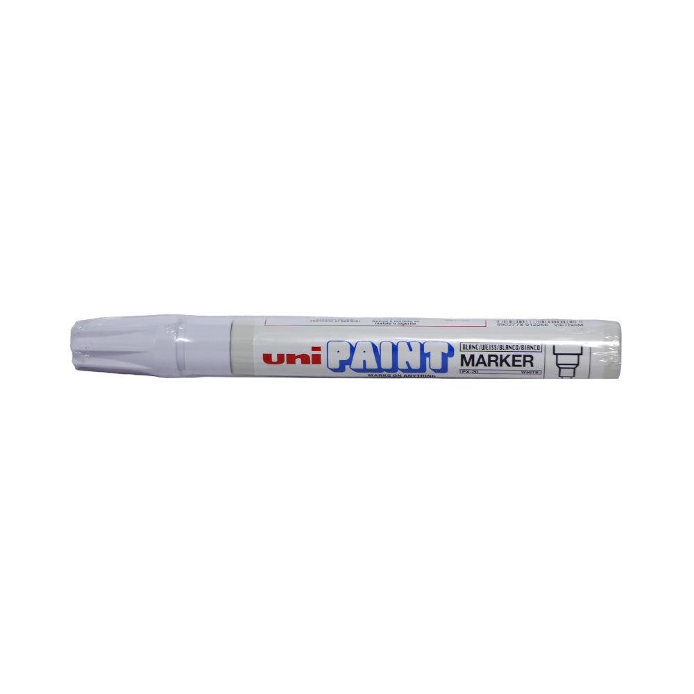 Uni Paint Marker White Px20 – Al-Fatah
