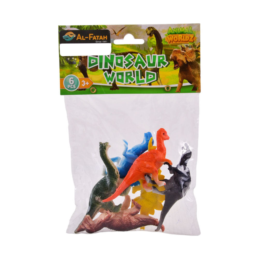 2074A POWER JOY ANIMAL WORLD DINOSAUR 6PC – Al-Fatah