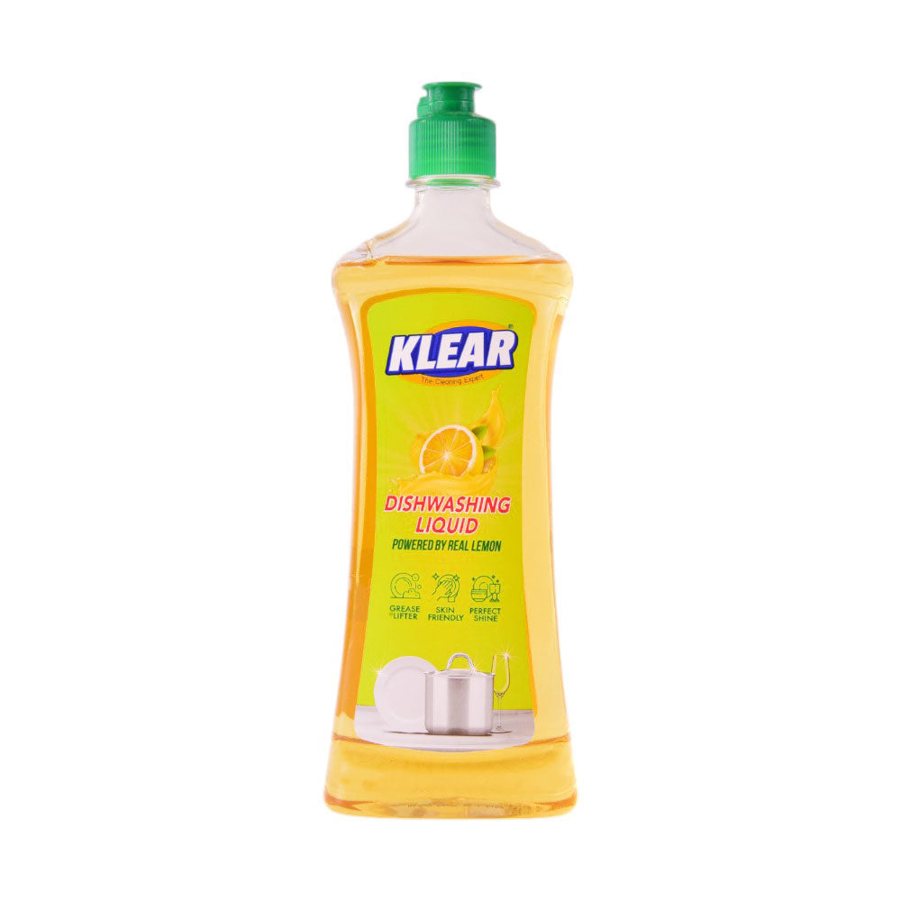 KING KLEAR DISHWASH LEMON GEL 500 ML – Al-Fatah