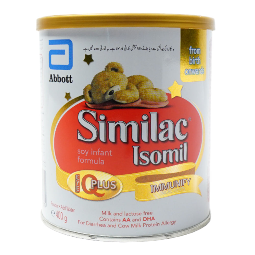 SIMILAC ISOMIL MILK POWDER TIN IMMUNIF 400 GM – Al-Fatah
