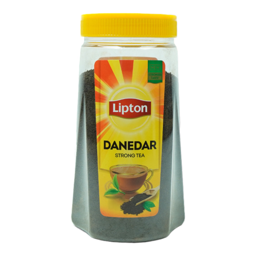 LIPTON YELLOW LABEL DANEDAR STRONG TEA JAR 475 GM – Al-Fatah