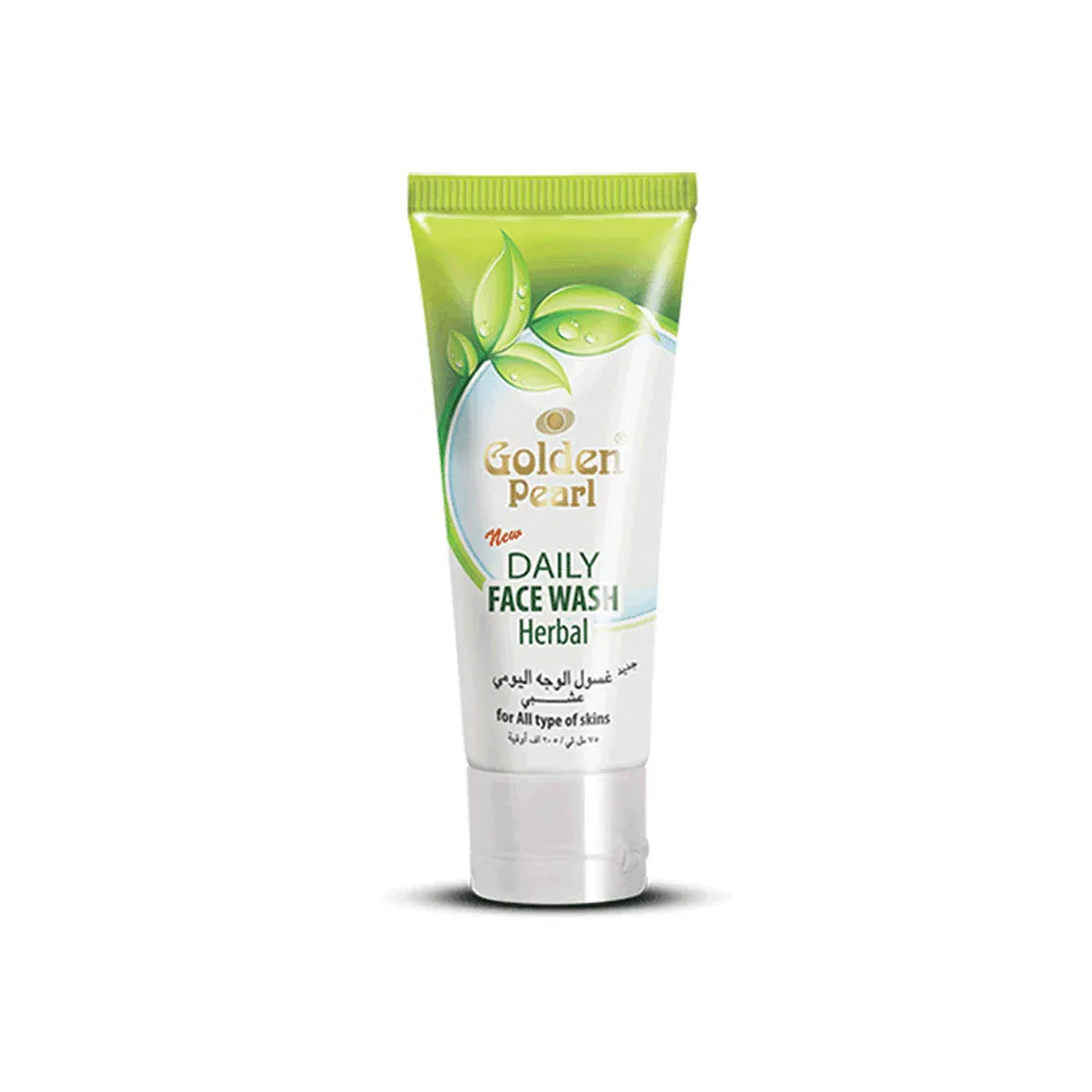 GOLDEN PEARL DAILY HERBAL FACE WASH 150 ML – Al-Fatah