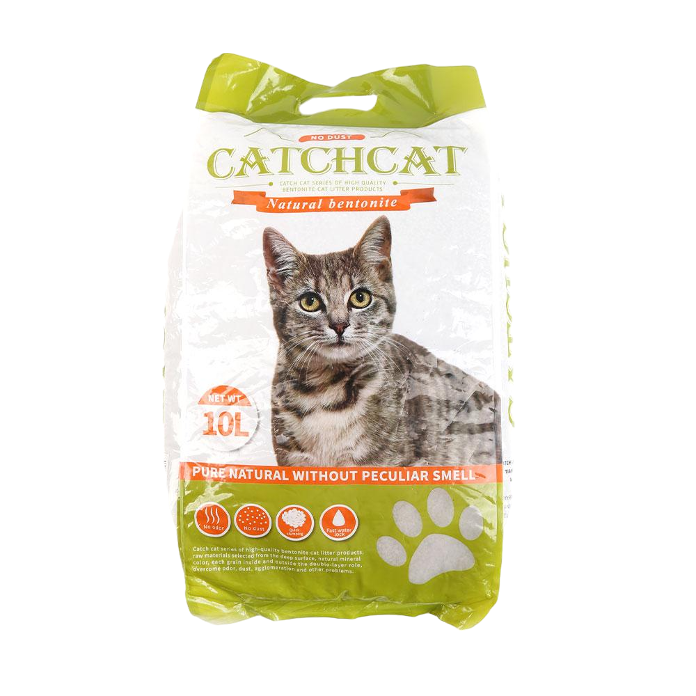 CATCHCAT BANTONITE CAT LITTER APPLE 10 LTR – Al-Fatah