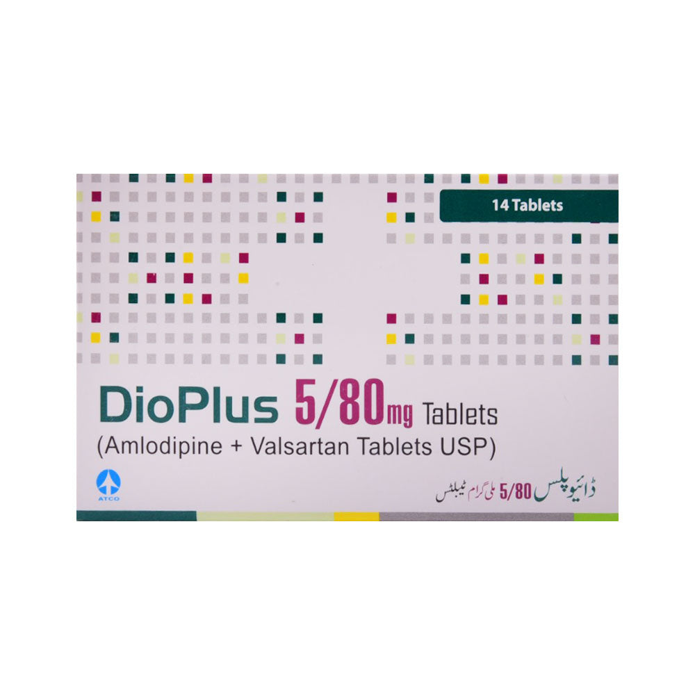 DIOPLUS 5/80MG TAB – Al-Fatah