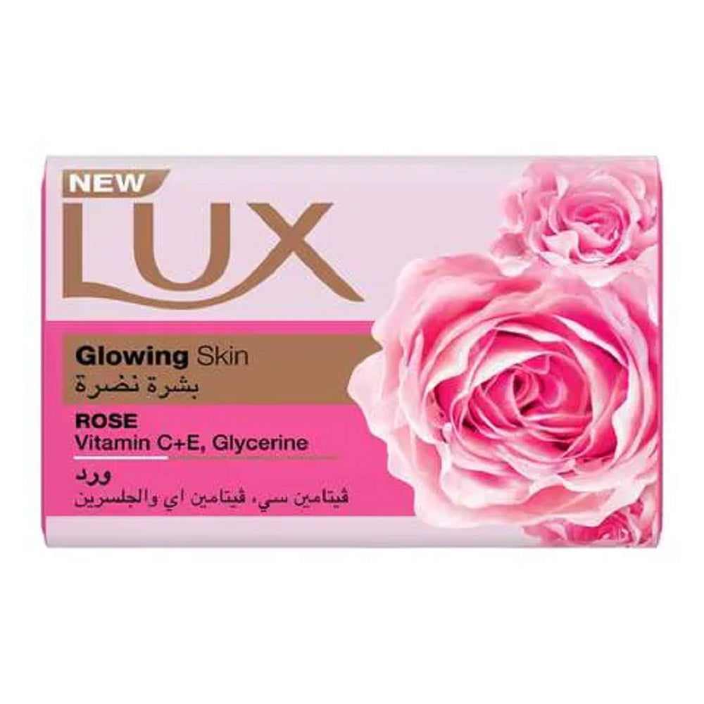Lux Soap Rose Glowing Skin Vitamin C+E - Lux Rose Soap Price – Al-Fatah