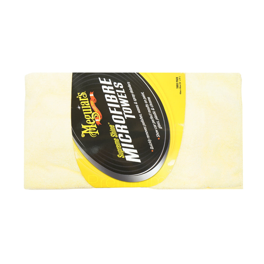 SUPREME SHINE MICROFIBER TOWEL 3 PACK – Al-Fatah
