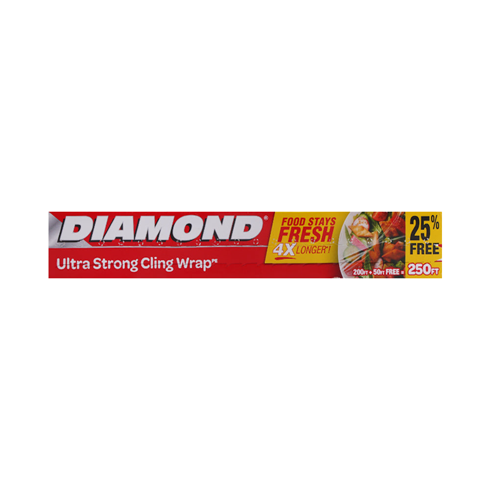 DIAMOND CLING WRAP ULTRA STRONG 250 FT – Al-Fatah