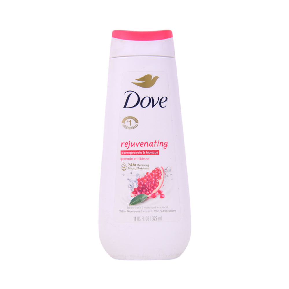 DOVE BODY WASH REJUVENATING POMEGRANAT HIBISCUS 325 ML – Al-Fatah