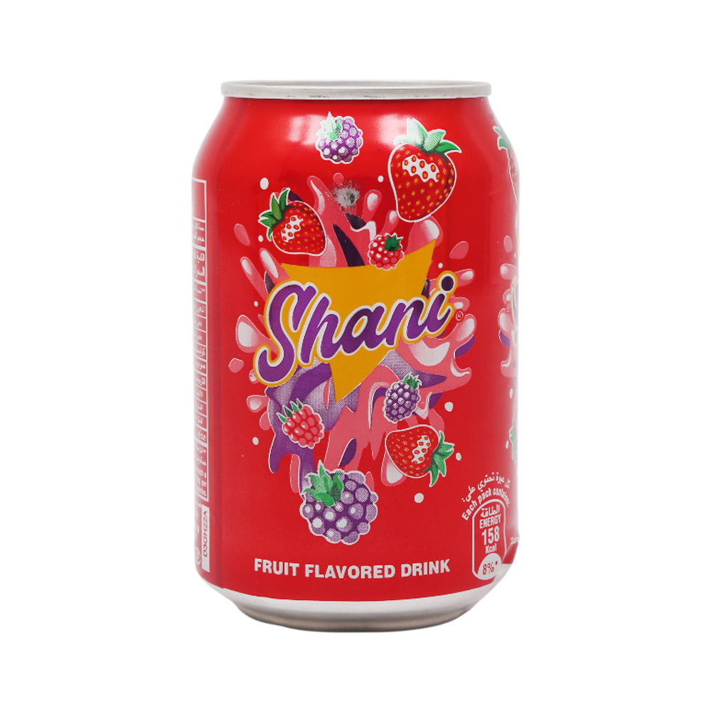 SHANI SOFT DRINK FRUIT TIN 300 ML – Al-Fatah