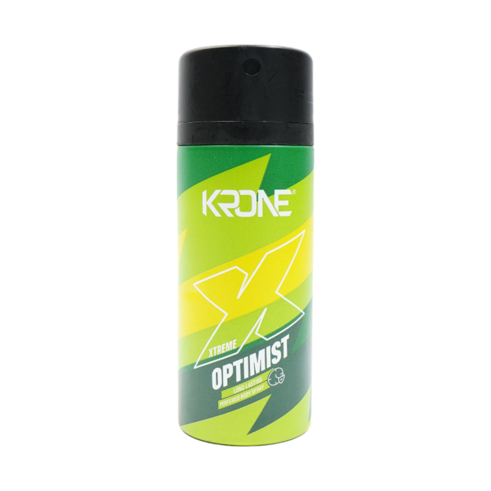 KRONE XTREME OPTIMIST BODY SPRAY 150 ML – Al-Fatah