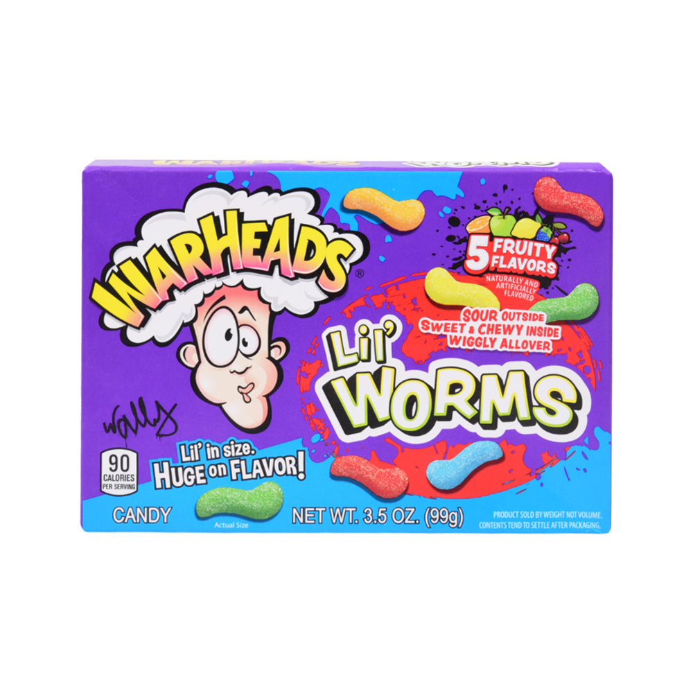 WARHEADS CANDY LIL WORMS 99 GM – Al-Fatah