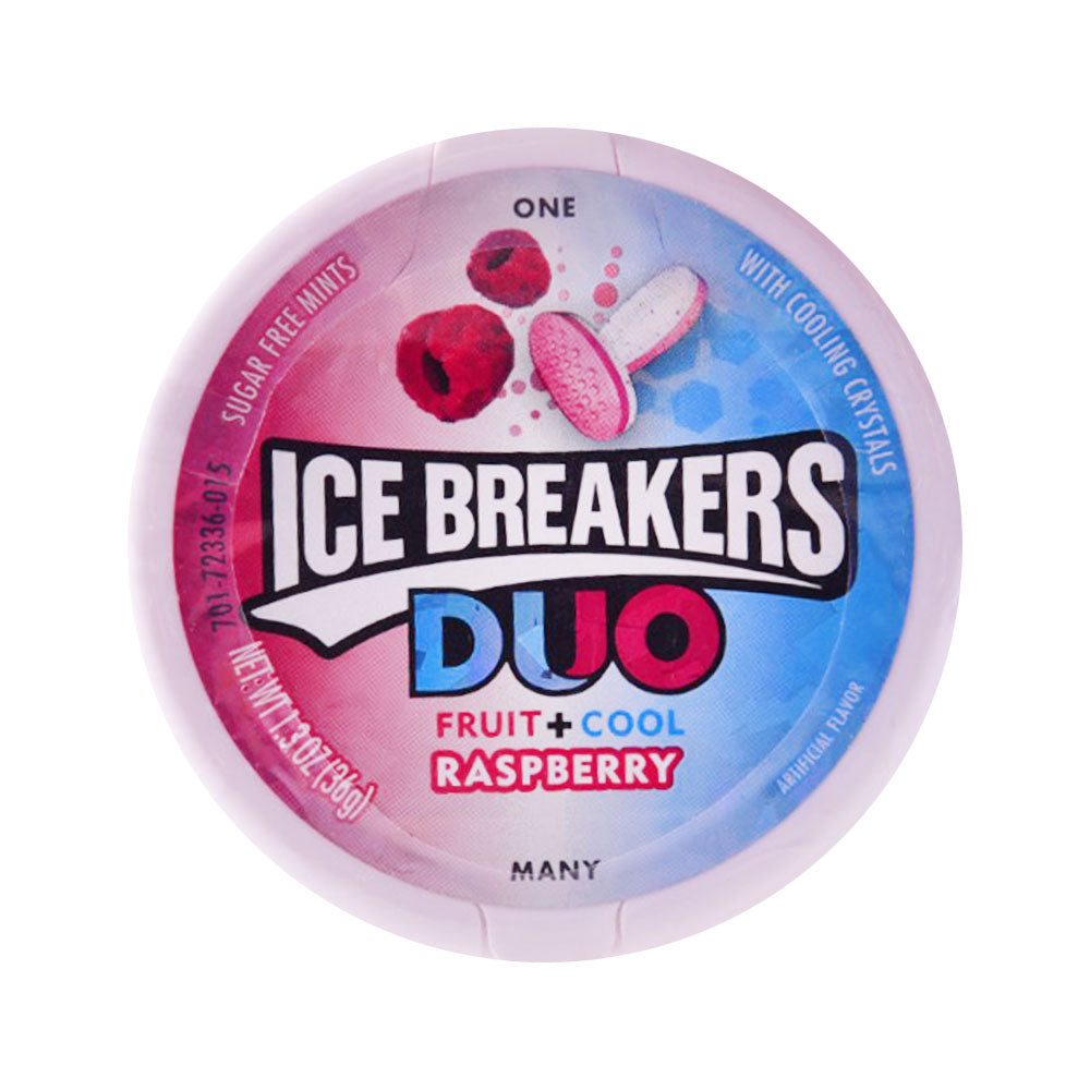 ICE BREAKERS SOURS DUO RASPBERRY 36 GM – Al-Fatah