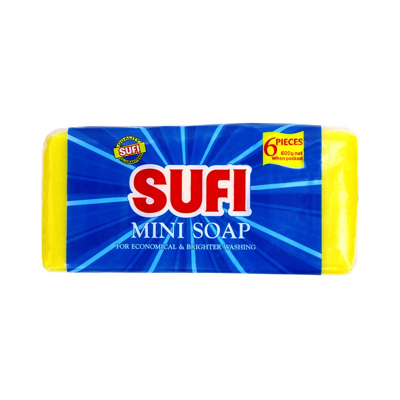 SUFI MINI SOAP 6PC 600 GM – Al-Fatah