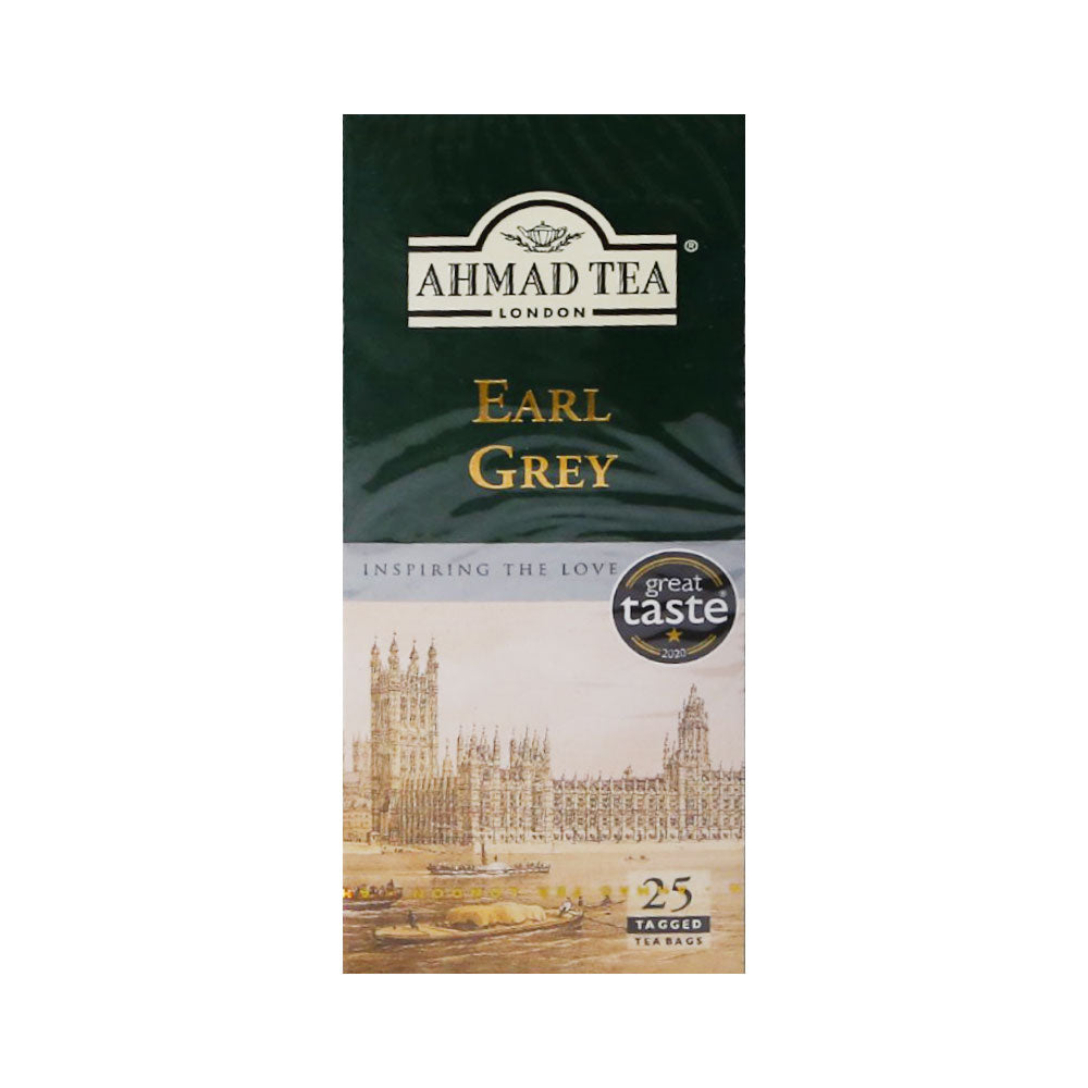 AHMAD TEA BAGS EARL GREY TEA 25PCS 50 GM – Al-Fatah