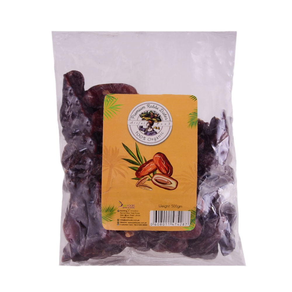 AUK PREMIUM RABBAI DATES 500GM – Al-Fatah