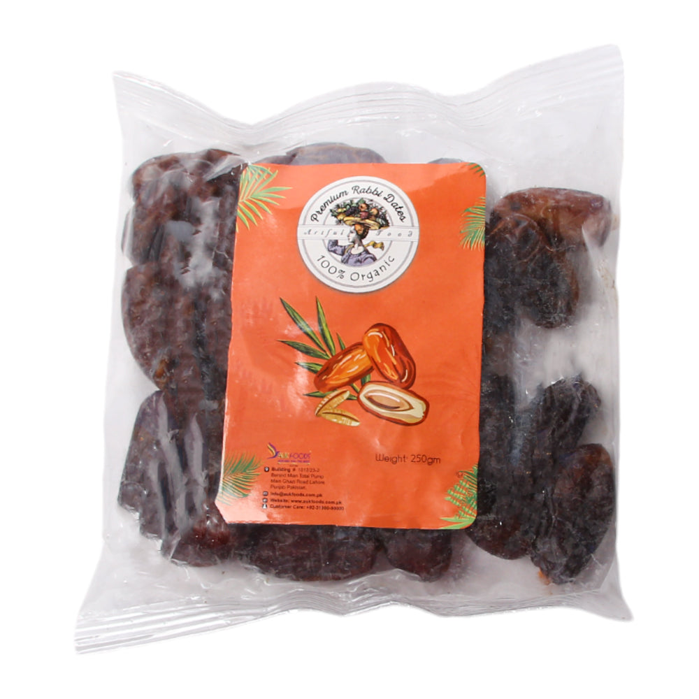 AUK PREMIUM RABBI DATES 250GM – Al-Fatah