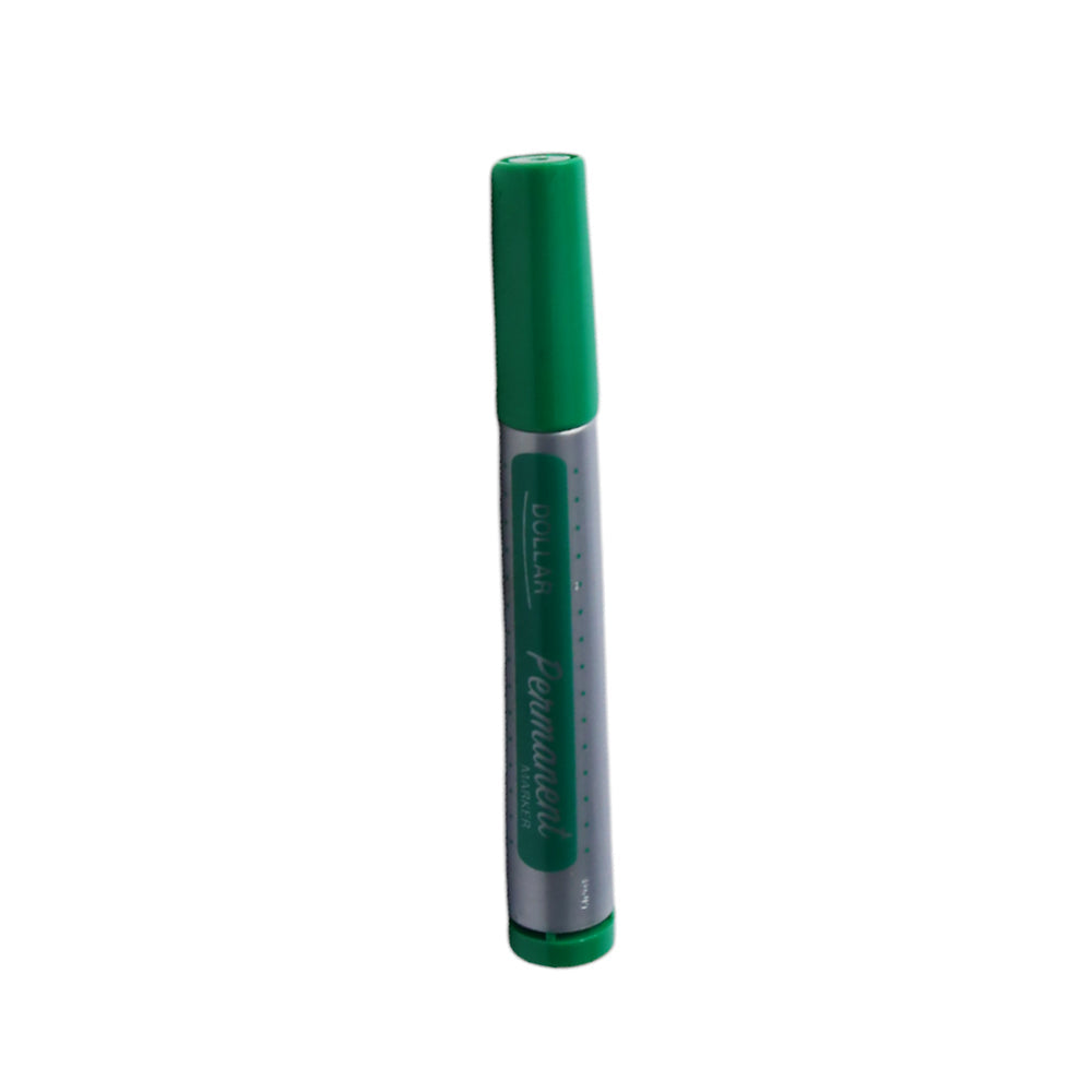 11540-UML5 DOLLAR MARKER PERMANENT GREEN 1PC (CHISEL TIP) – Al-Fatah