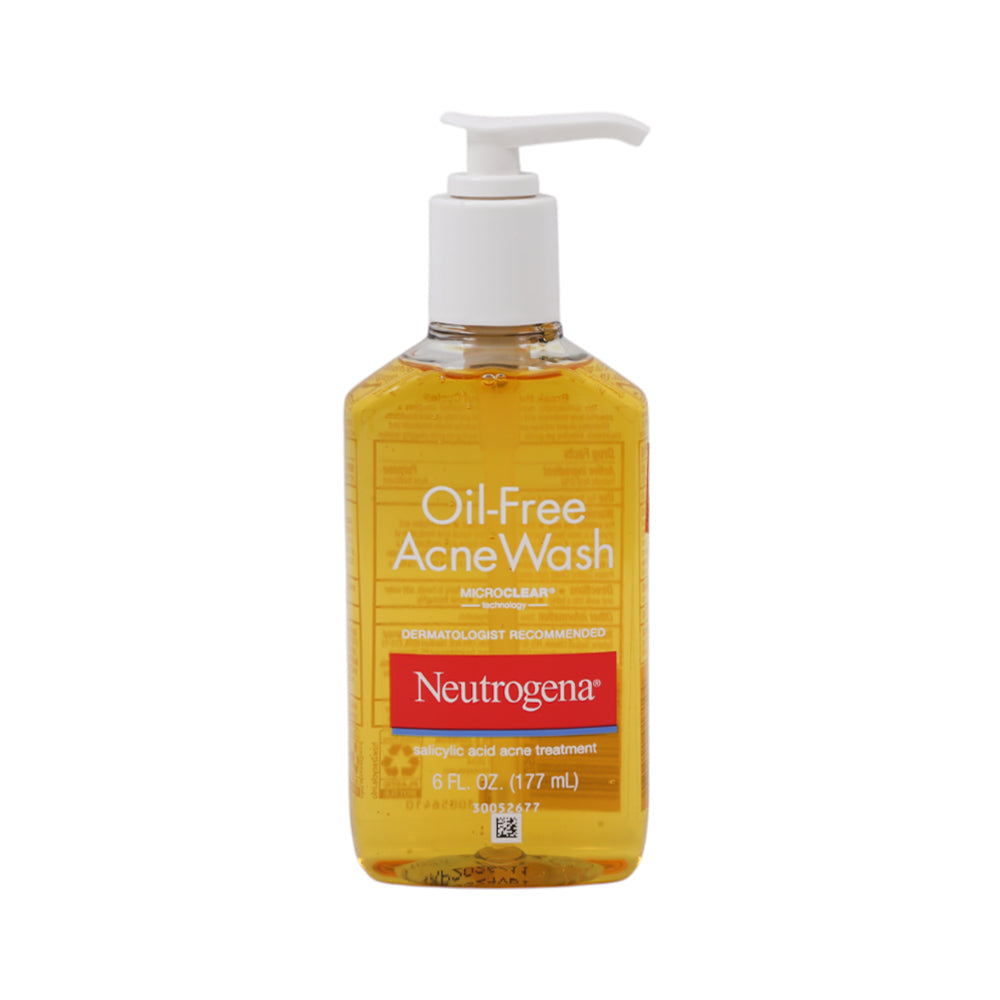 NEUTROGENA OIL-FREE ACNE WASH MICRO CLEAR 177ML – Al-Fatah