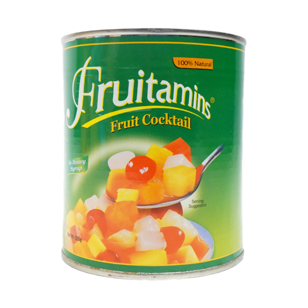 FRUITAMINS FRUIT COCKTAIL TIN THAI 820 GM – Al-Fatah