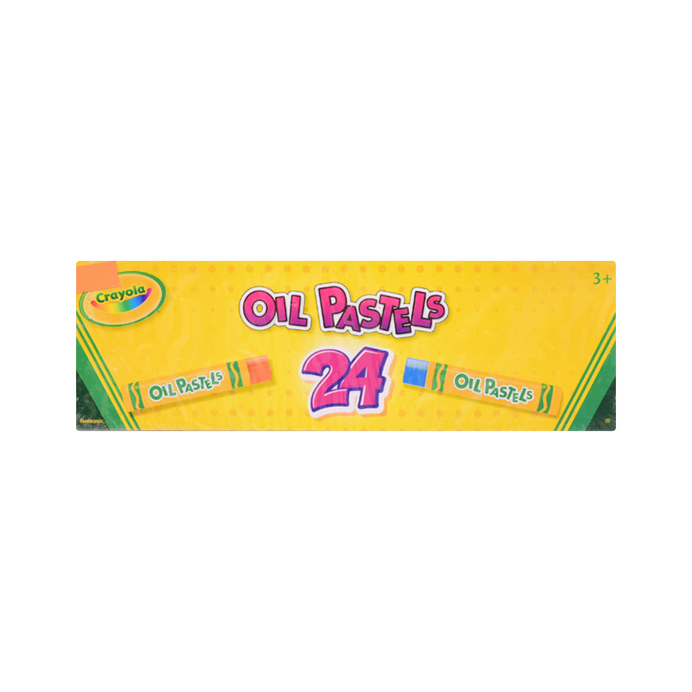 CRY CRAYON 24CT ROUND OIL PASTEL 523626 – Al-Fatah