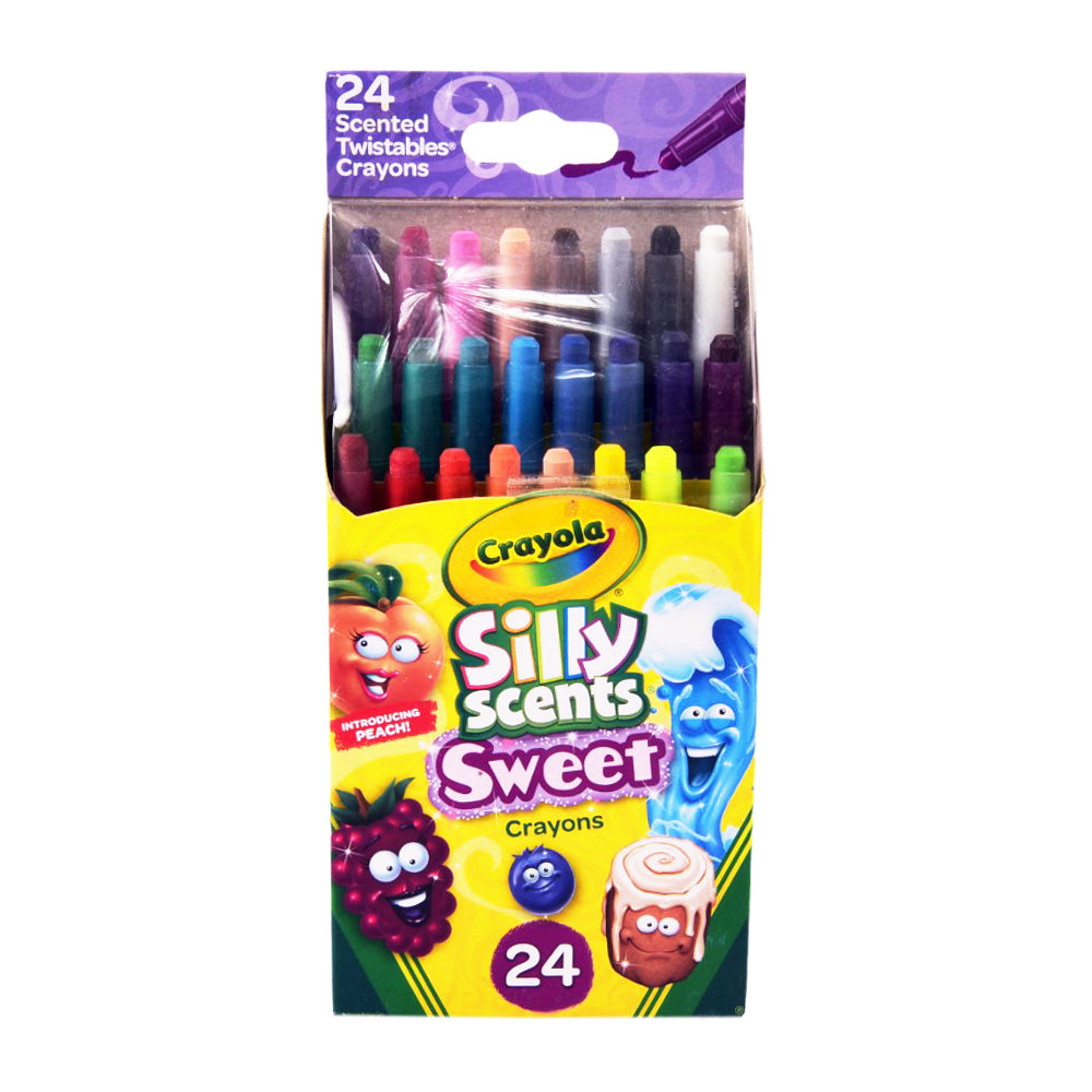 CRAYOLA CRAYON MINI TWIST SCENTED 529624 – Al-Fatah