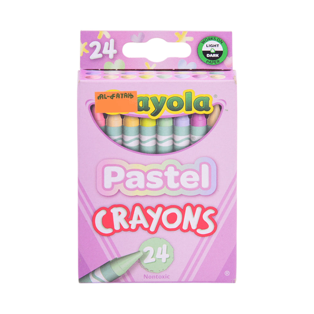 521835 CRY PASTEL CRAYONS 24CLR A.I – Al-Fatah