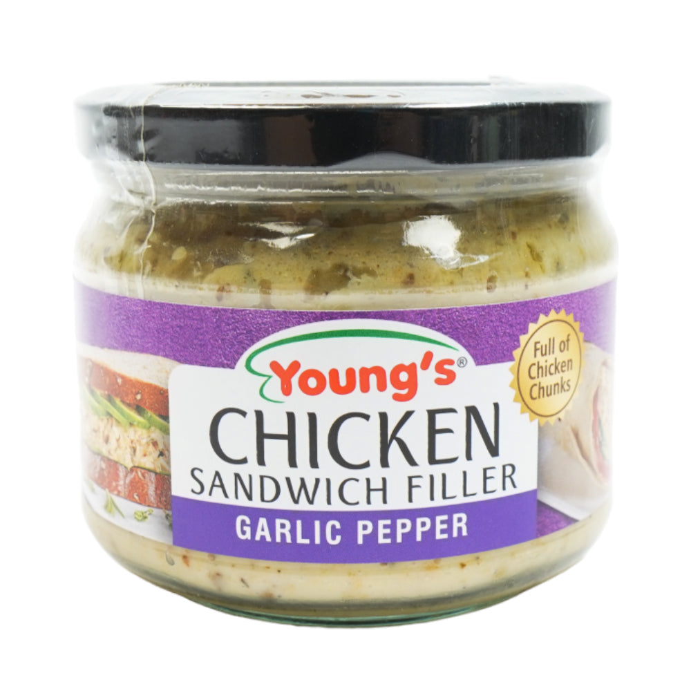 YOUNGS CHICKEN SANDWICH FILLER GARLIC PEPPER SPREAD 275 GM – Al-Fatah