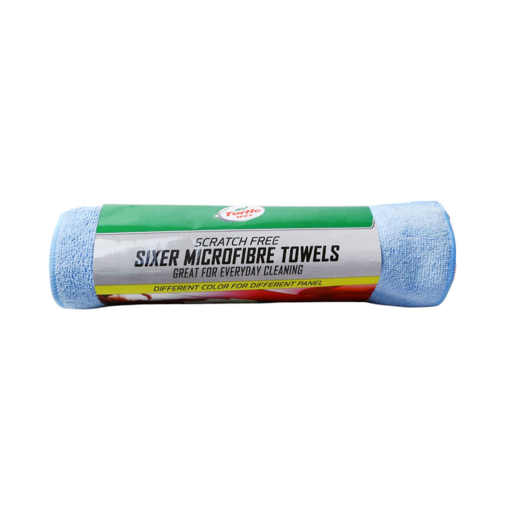 TURTLE WAX SCRATCH FREE SIXER MICROFIBER TOWELS – Al-Fatah