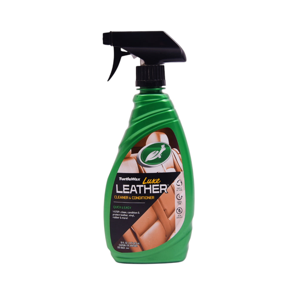 TURTLE WAX LUXE LEATHER CLEANER & CONDITIONER 473ML – Al-Fatah