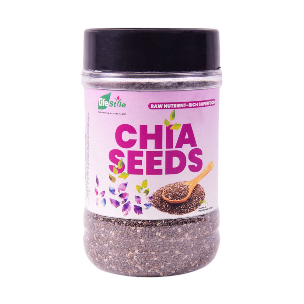 LIFE STYLE CHIA SEEDS JAR 250 GM – Al-Fatah
