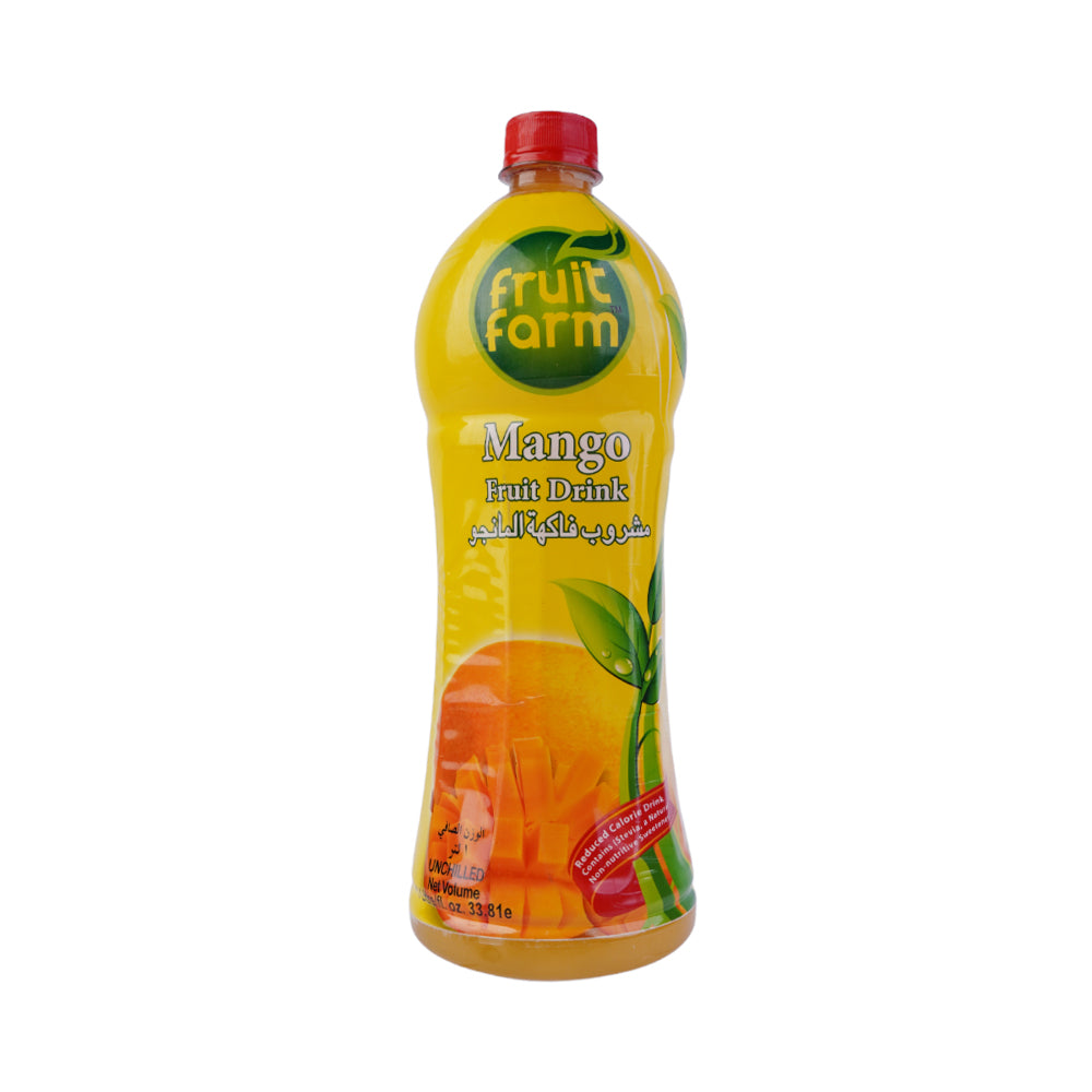 FRUIT FARM MANGO FRUIT DRINK BOTTLE 1LTR – Al-Fatah