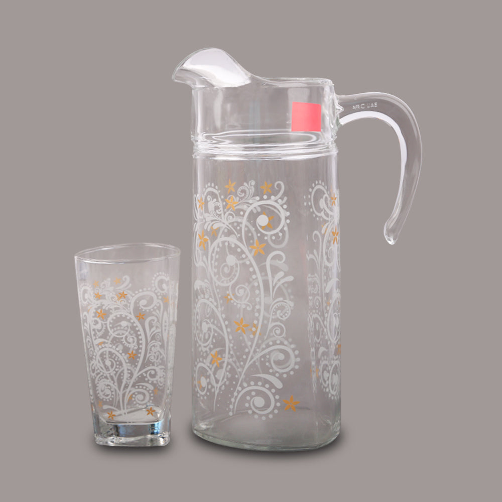 WATER SET 7PC LUMINARC DELTA AUBRIELLE Q4164 – Al-Fatah