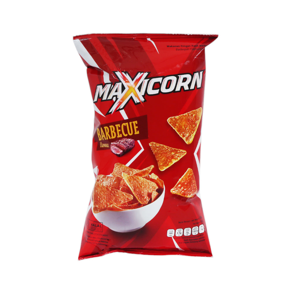 MAXICORN CHIPS BARBECUE 55 GM – Al-Fatah