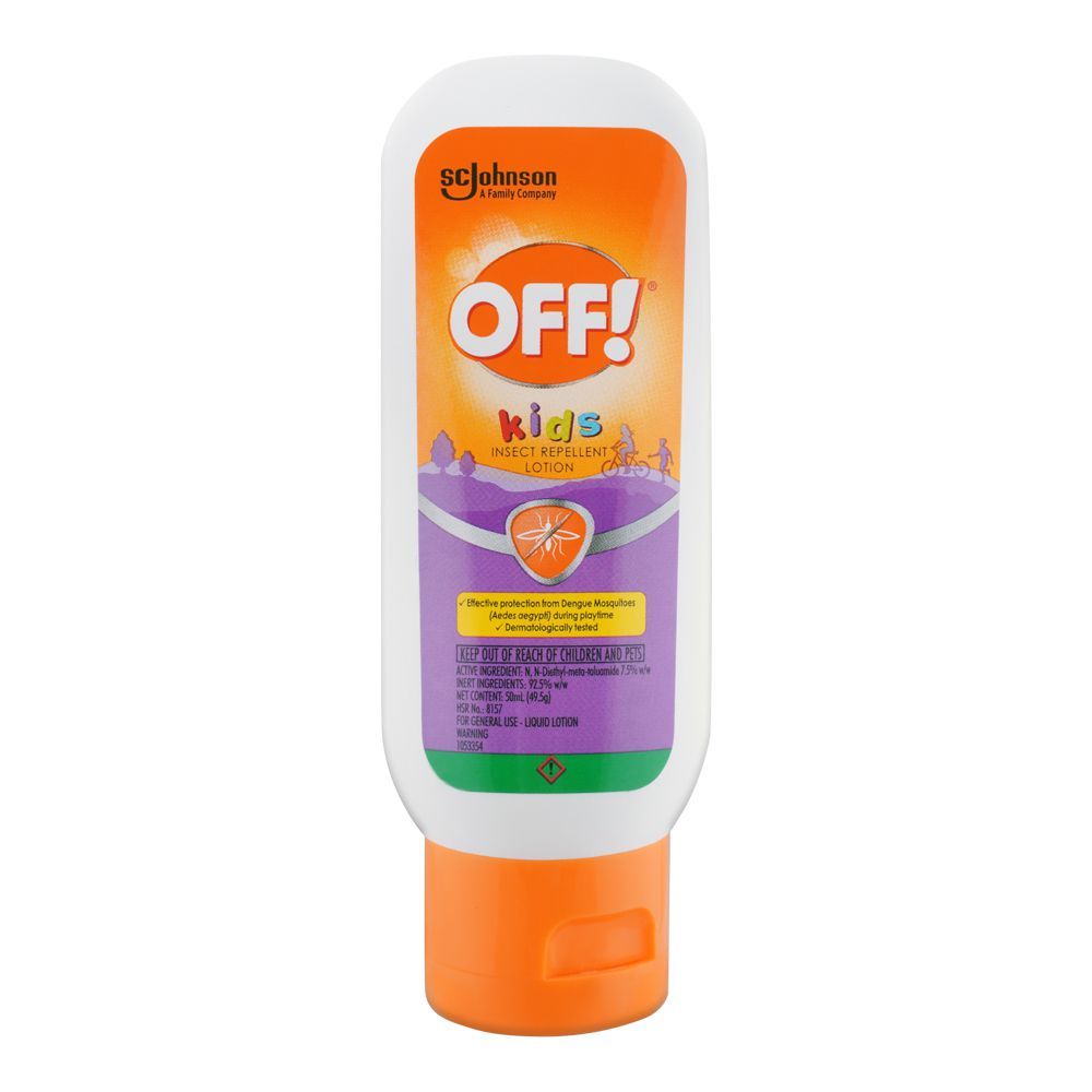 OFF INSECT REPELLENT LOTION FOR KIDS 50 ML – Al-Fatah