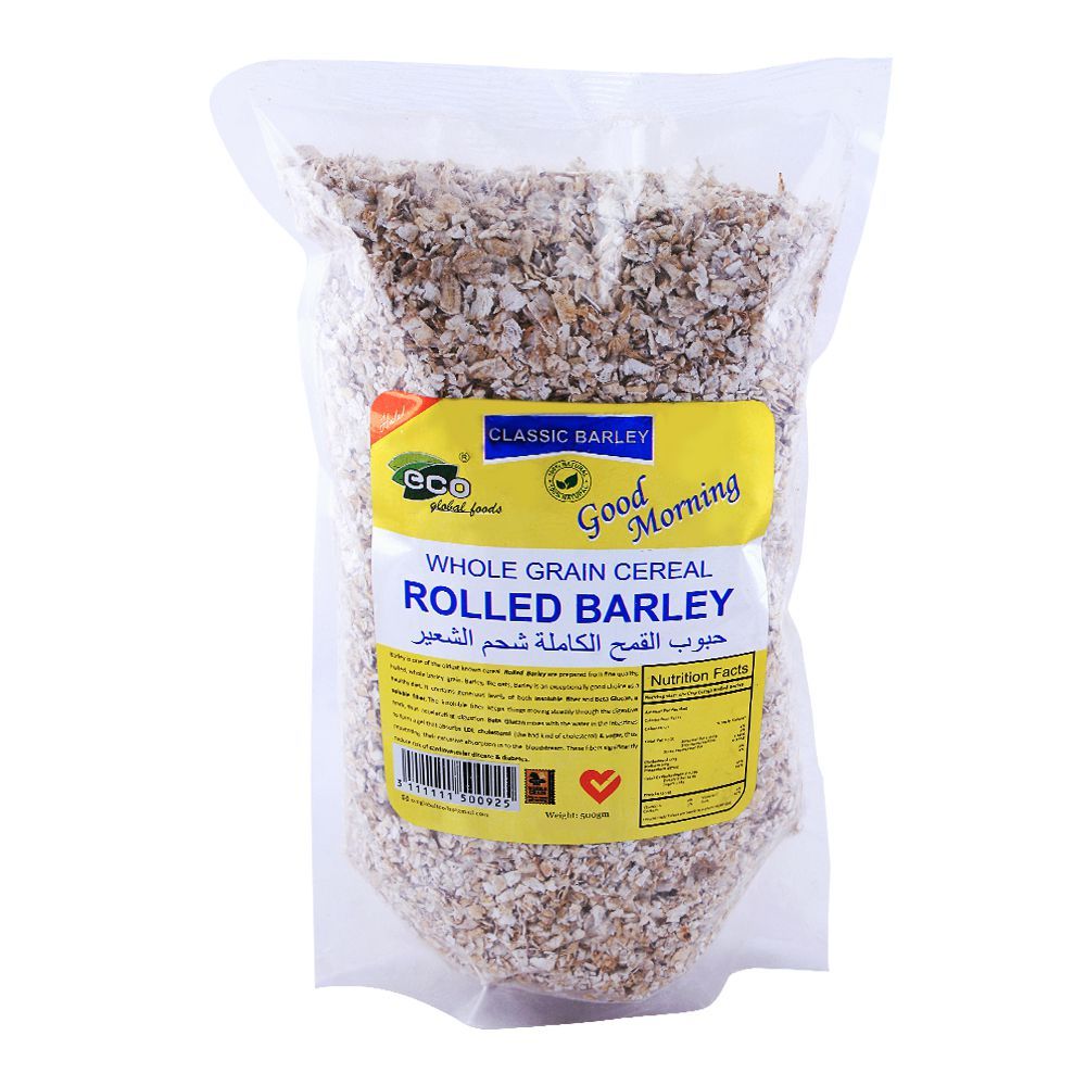 ECO ROLLED BARLEY BOX 500GM – Al-Fatah