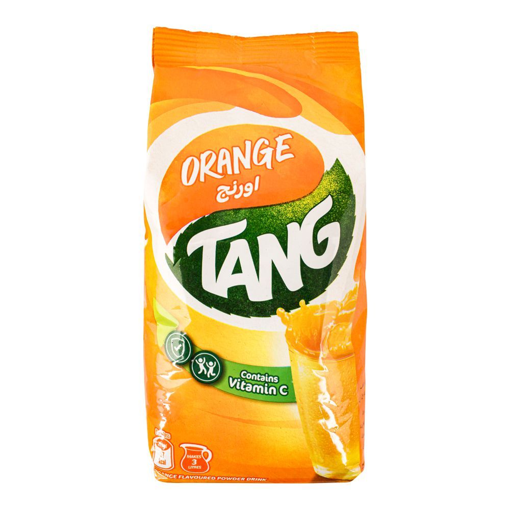 TANG INSTANT POWDER ORANGE POUCH 375 GM – Al-Fatah