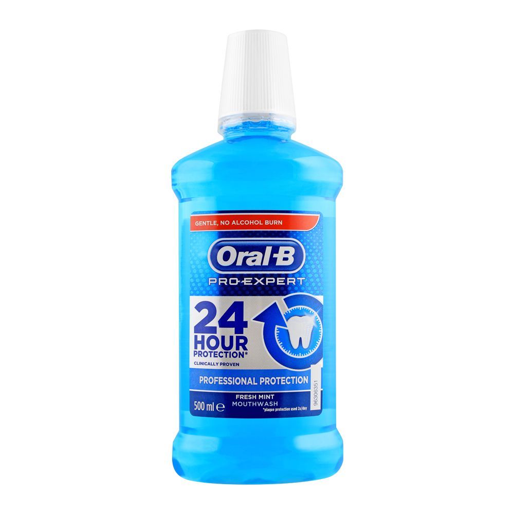 ORAL B MOUTH WASH PRO EXPERT FRESH MINT 500 ML – Al-Fatah