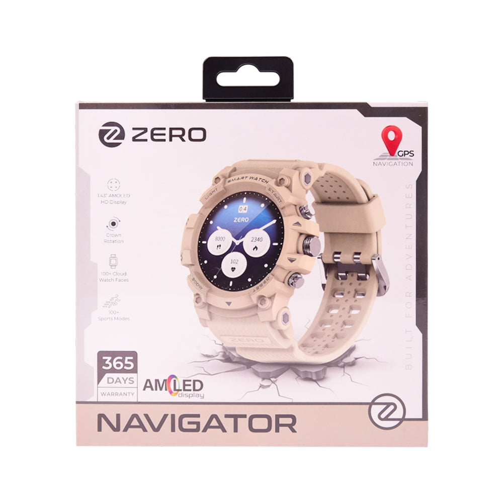 ZERO WATCH NAVIGATOR BEIGE – Al-Fatah