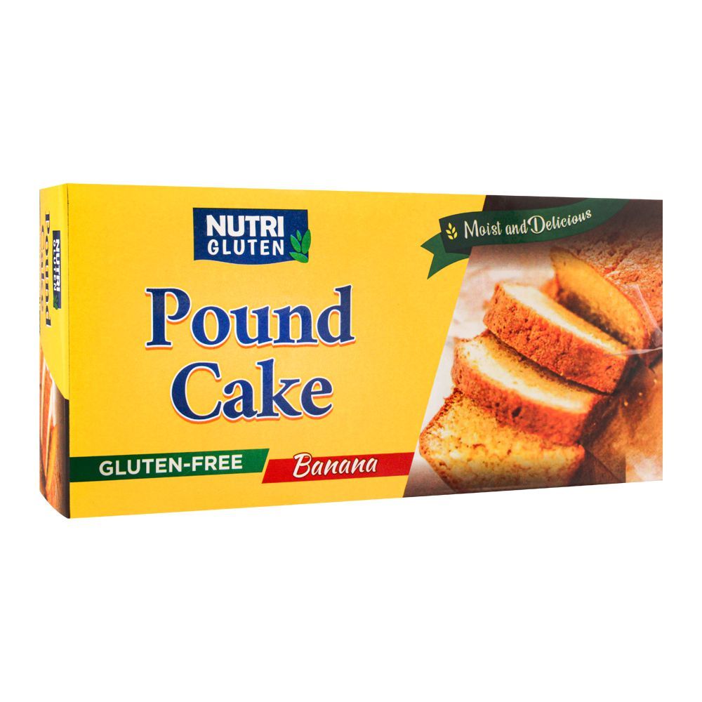 NUTRI GLUTEN FREE POUND CAKE BANANA 200GM – Al-Fatah