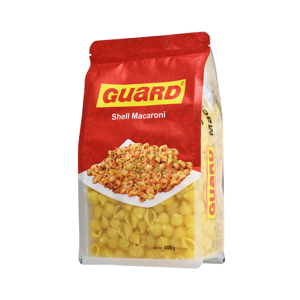 GUARD SHELL MACARONI POUCH 400 GM – Al-Fatah