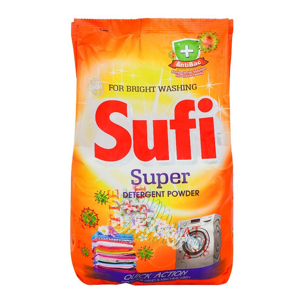 SUFI SUPER DETERGENT POWDER 2 KG BASIC – Al-Fatah