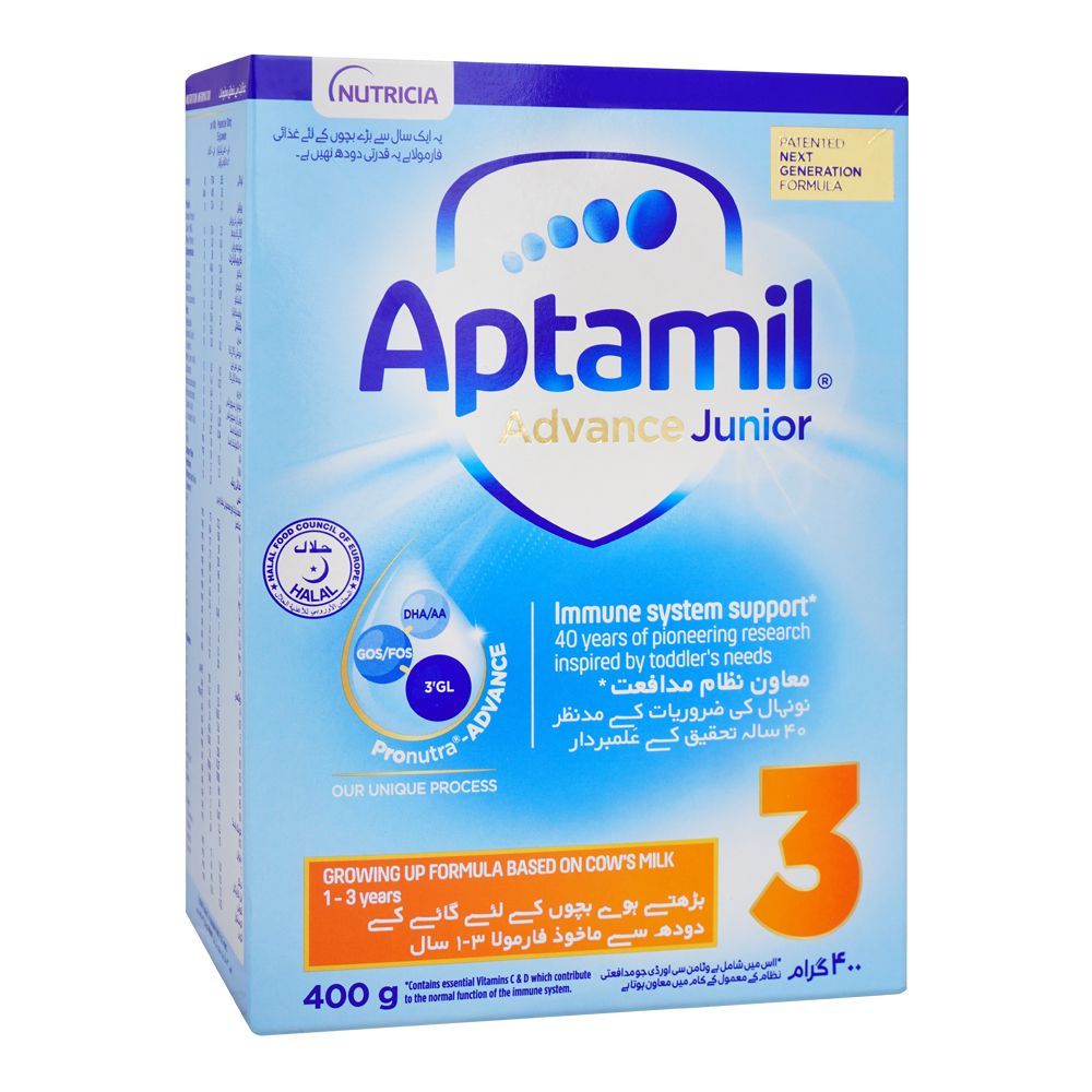 APTAMIL ADVANCE MILK 3 400 GM SOFT PACK – Al-Fatah