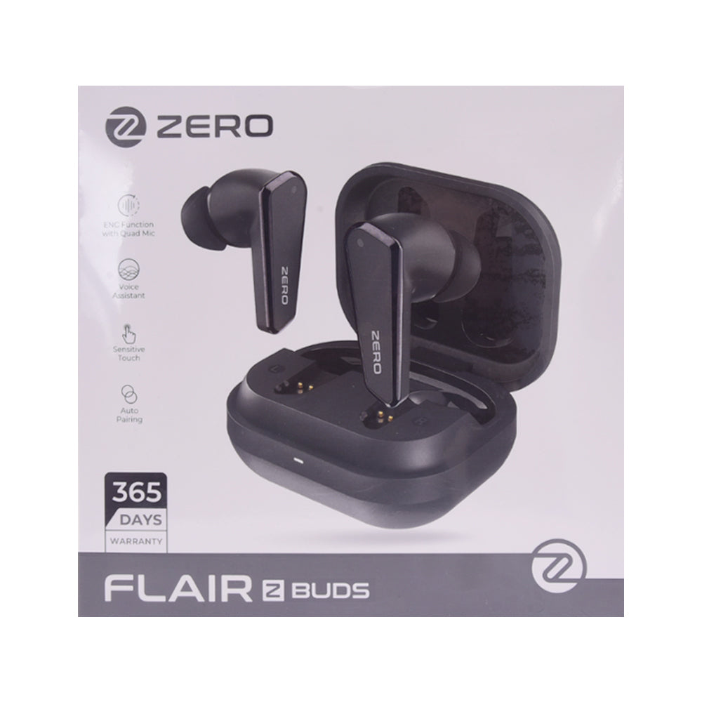 ZERO AIR BUDS FLAIR CARBON BLACK – Al-Fatah