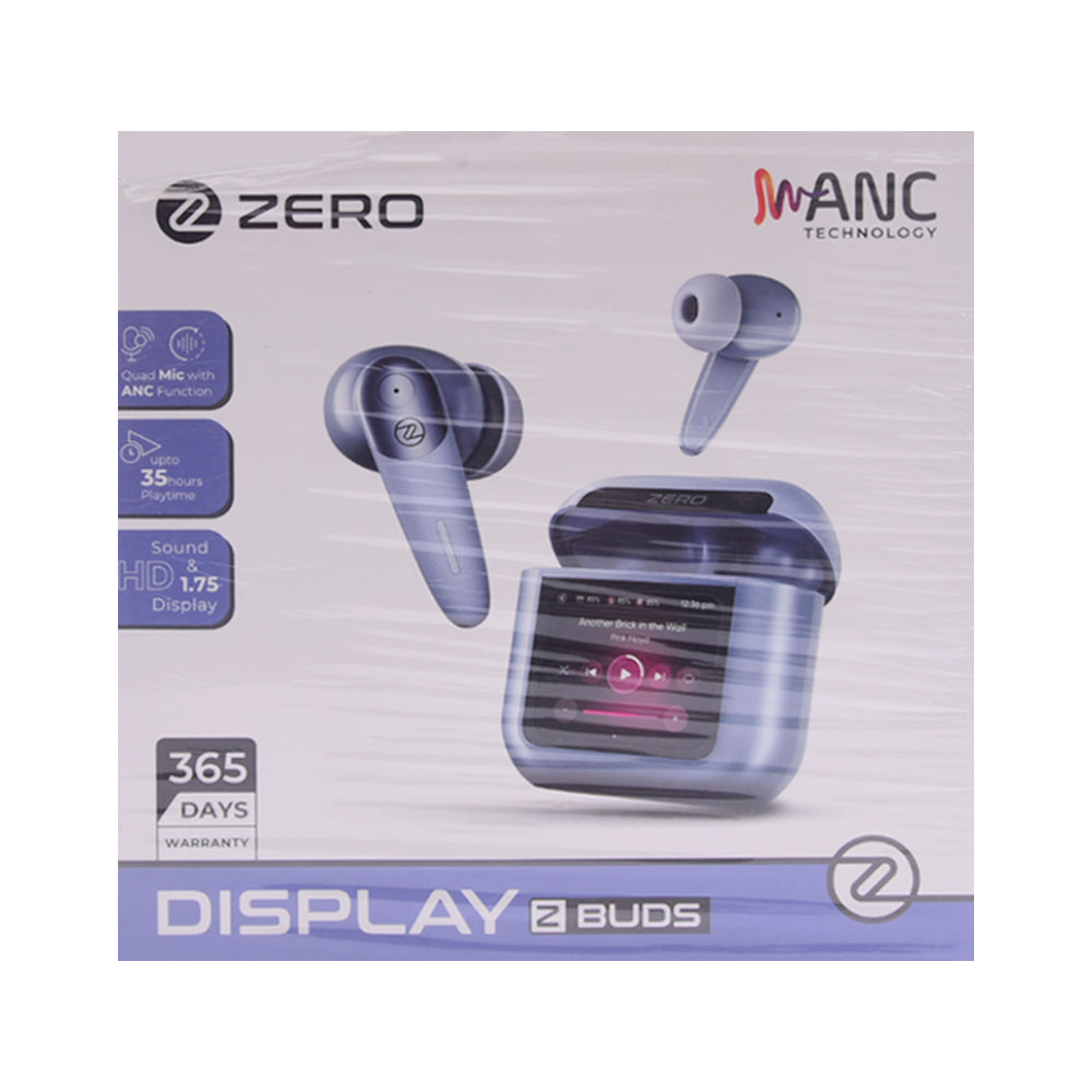 ZERO DISPLAY Z BUDS METALLIC BLUE – Al-Fatah