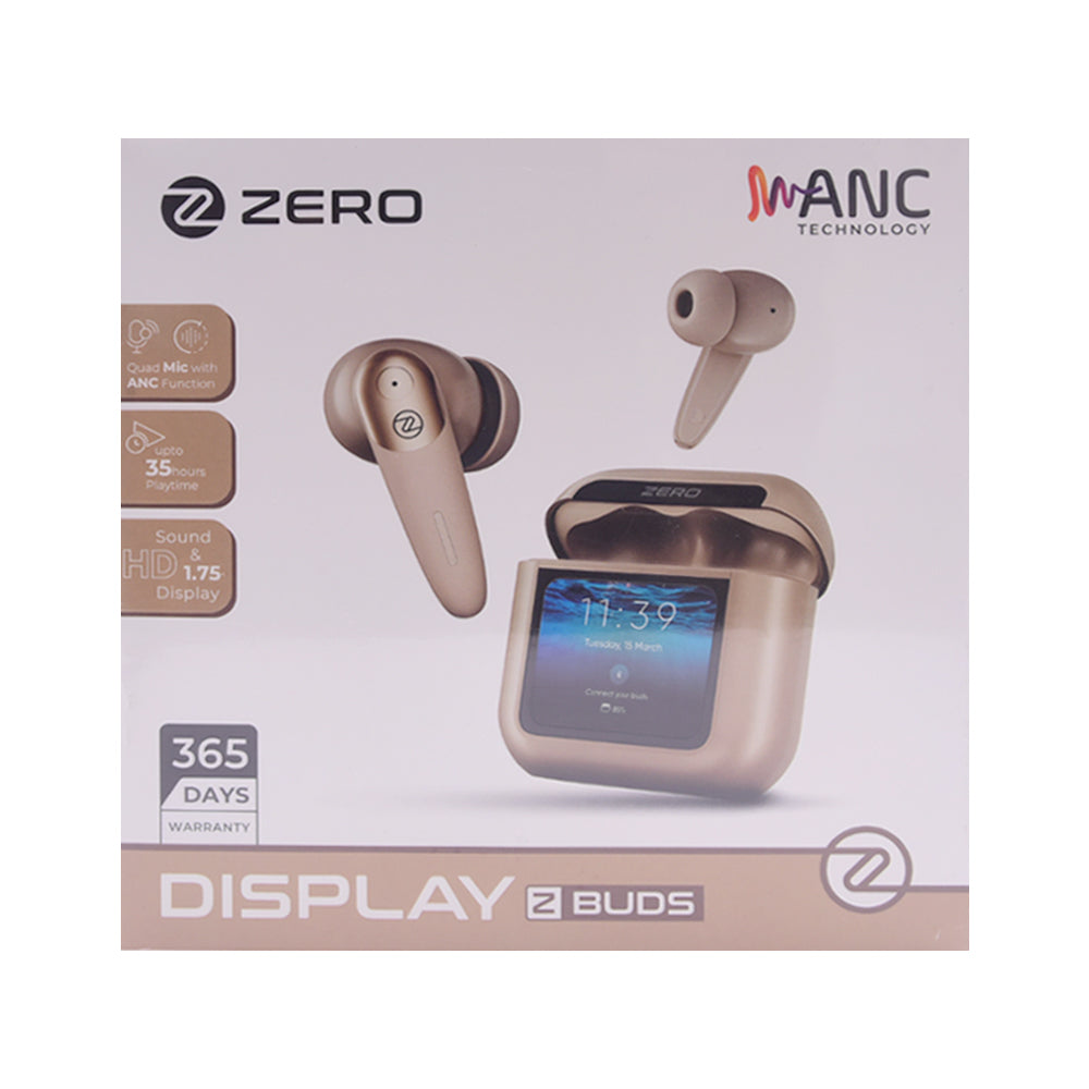 ZERO DISPLAY Z BUDS METALLIC BEIGE – Al-Fatah