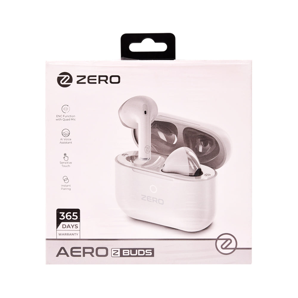 ZERO AERO Z BUDS SPACE WHITE – Al-Fatah